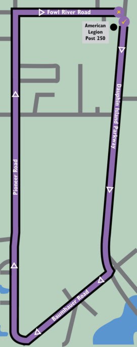 2026 Parade Schedule & Routes - Mobile Mask