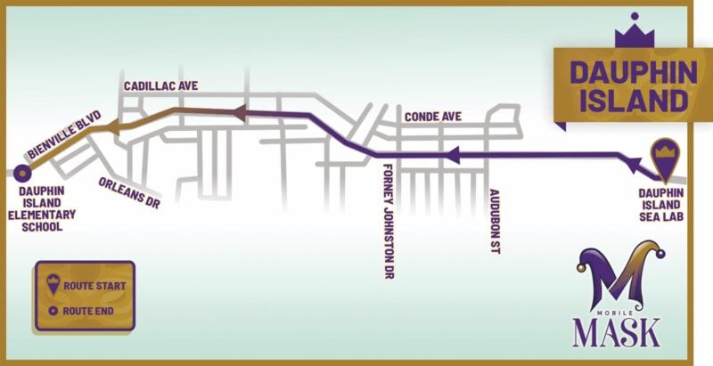 2026 Parade Schedule & Routes - Mobile Mask