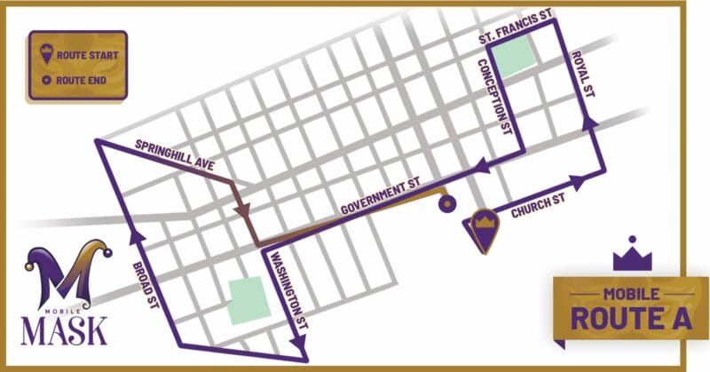 2026 Parade Routes - Mobile Mask