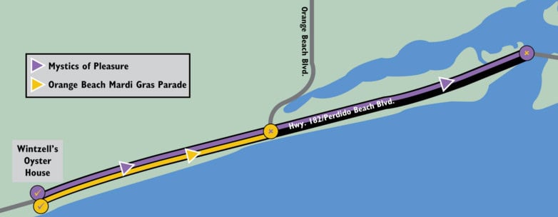 2026 Parade Schedule & Routes - Mobile Mask