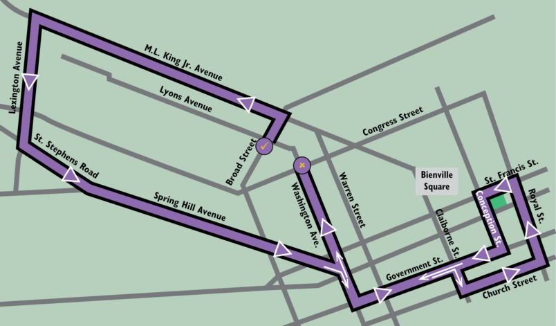 2026 Parade Schedule & Routes - Mobile Mask